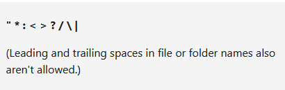 Removing Invalid Characters for SharePoint Online files. – William's IT ...