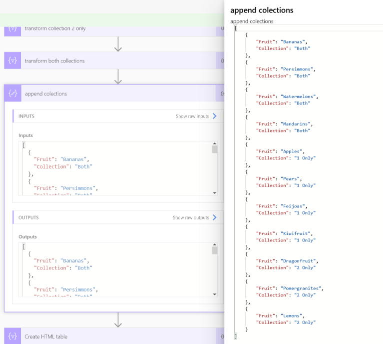 Quickly Comparing Two Arrays in Power Automate and Logic Apps – William ...